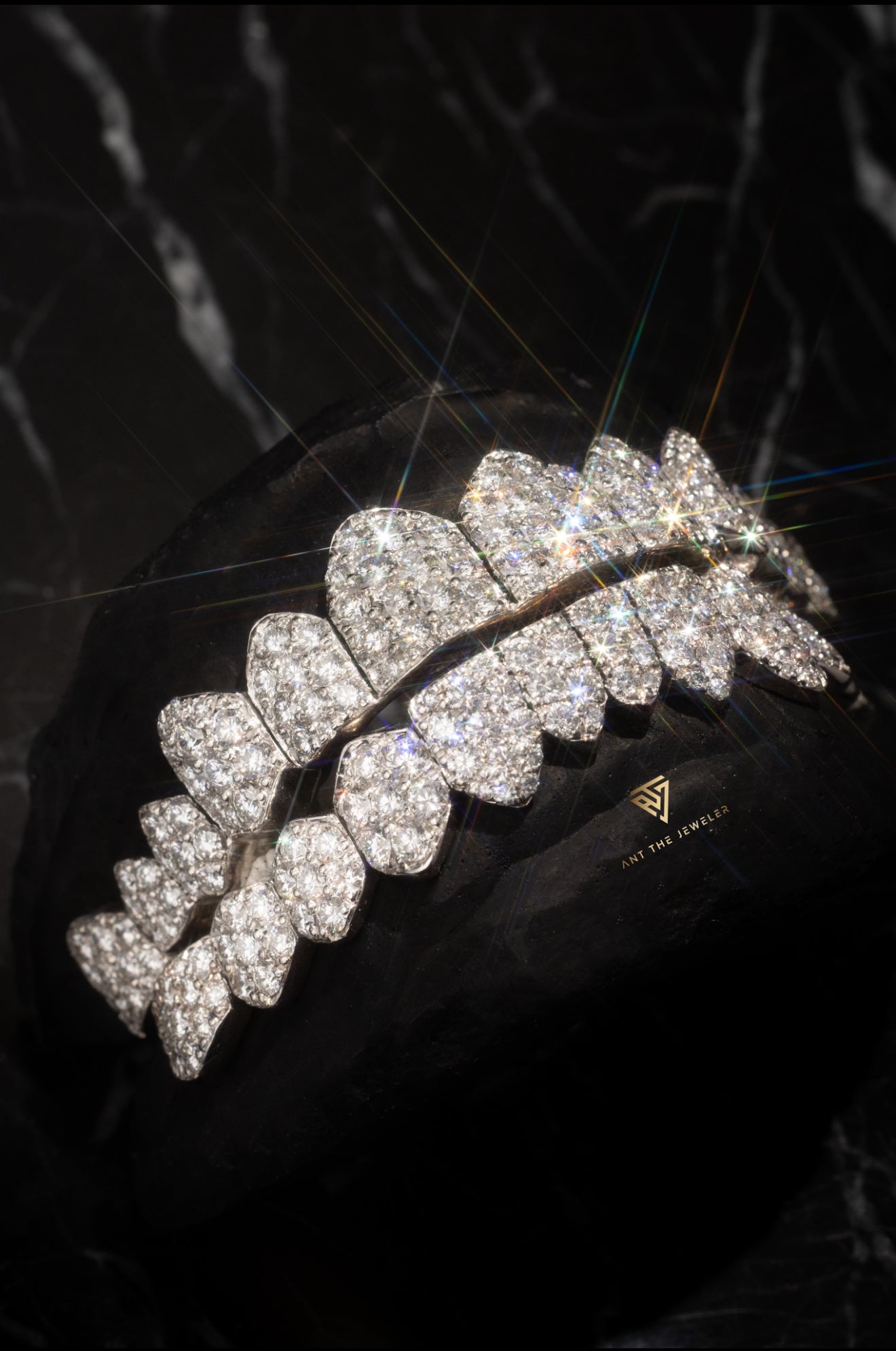 10 Pointer Natural Diamond Grillz –Custom Luxury Ant The Jeweler & Co. – ATJ & Co.